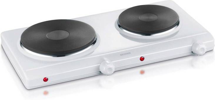 Severin DK1042 dubbele elektrische kookplaat - Koelkastwebshop.be
